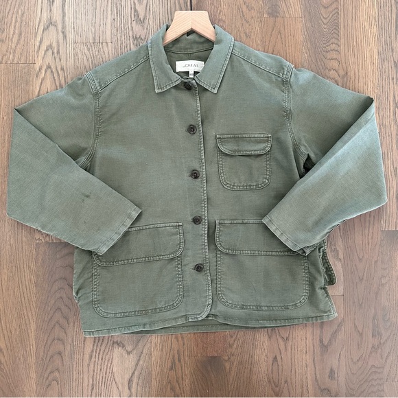 THE GREAT. | Jackets & Coats | The Great Range Jacket In Olive Green ...